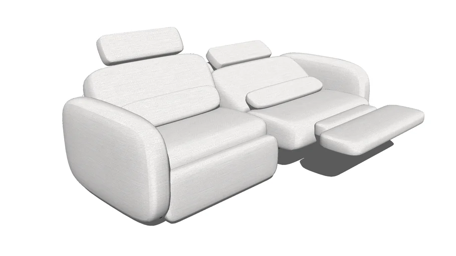Sofá Momento 2,30m - PLATAFORMA4 | 3D Warehouse