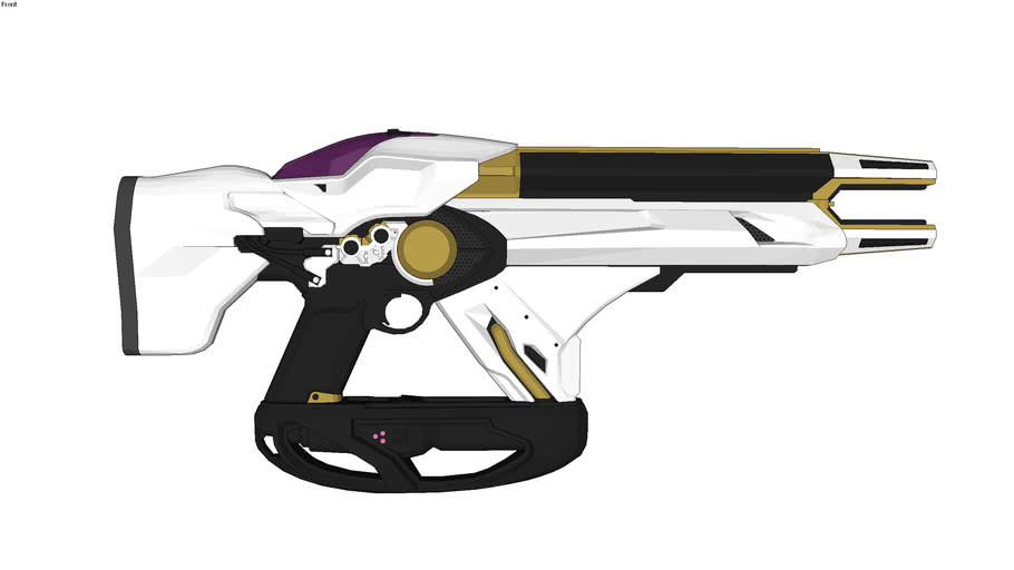 Telesto Destiny Fusion Rifle] | 3D Warehouse