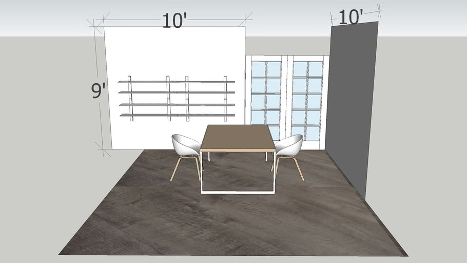living room with table | 3D Warehouse