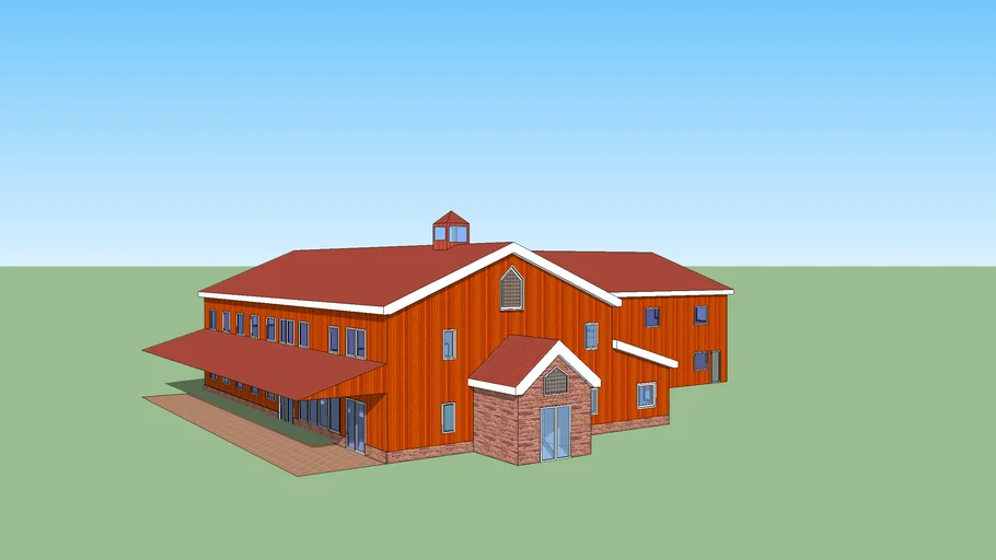 Farm Production/Tasting Building | 3D Warehouse