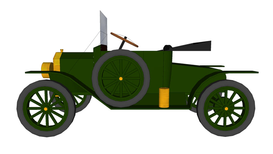 1910 Ford Model T roadster | 3D Warehouse