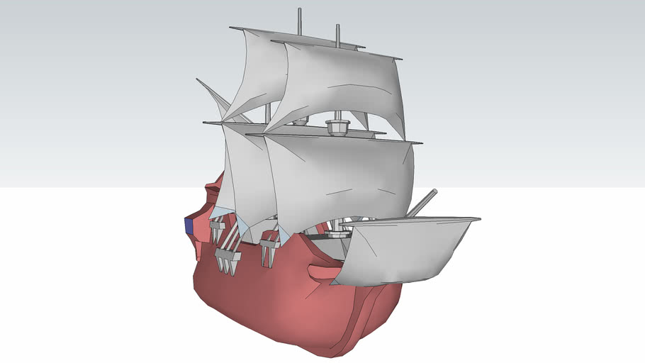 Kapal Layar Tempo Dulu | 3D Warehouse