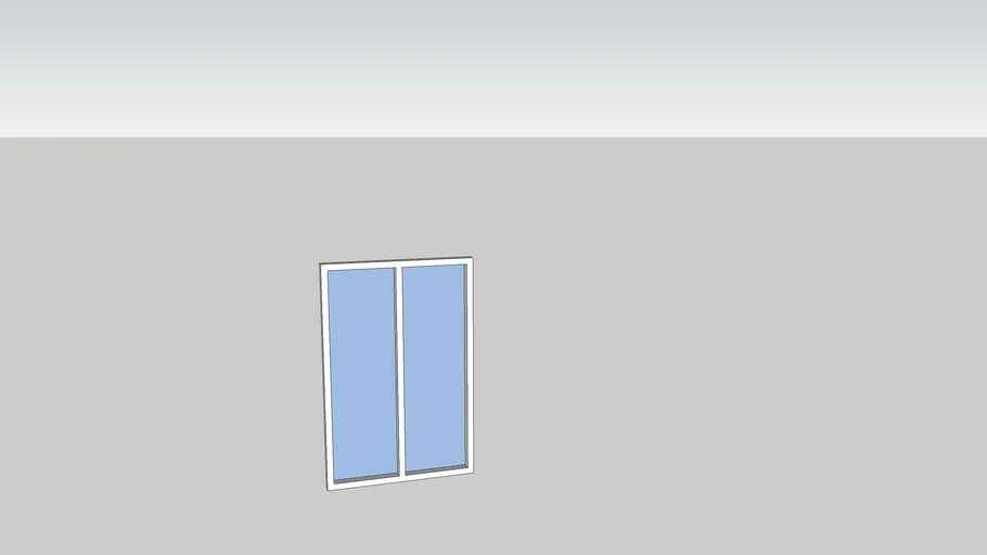 Basic 2 X 3 Window | 3D Warehouse