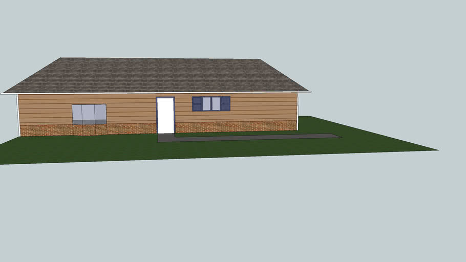 Small Rancher House | 3D Warehouse