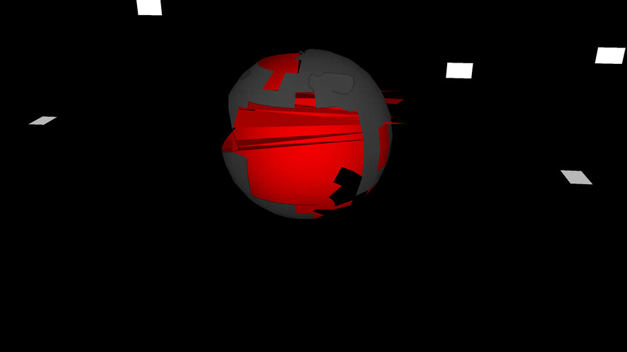 Destroyed Planet C-7A62 Axion | 3D Warehouse