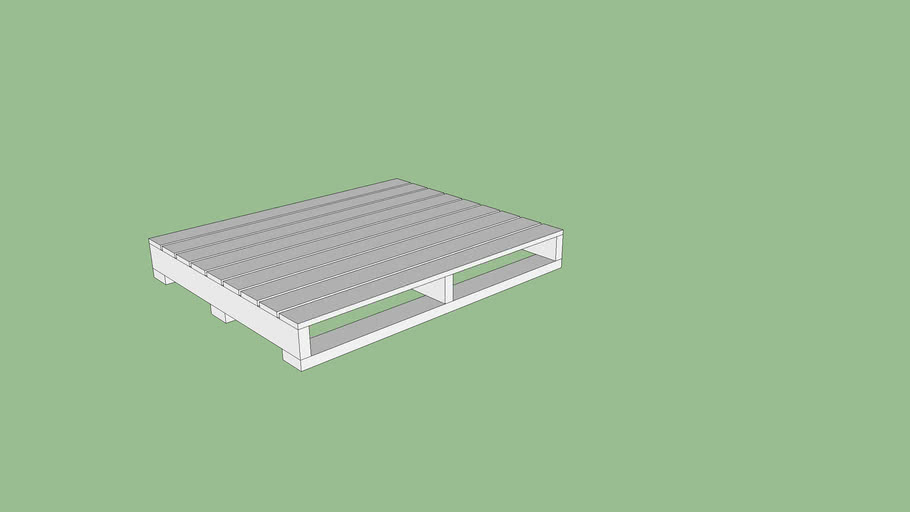 Standard Pallet | 3D Warehouse