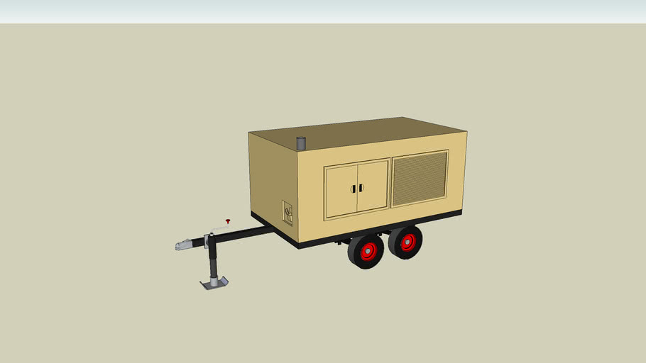 Truck Portable Generator | 3D Warehouse