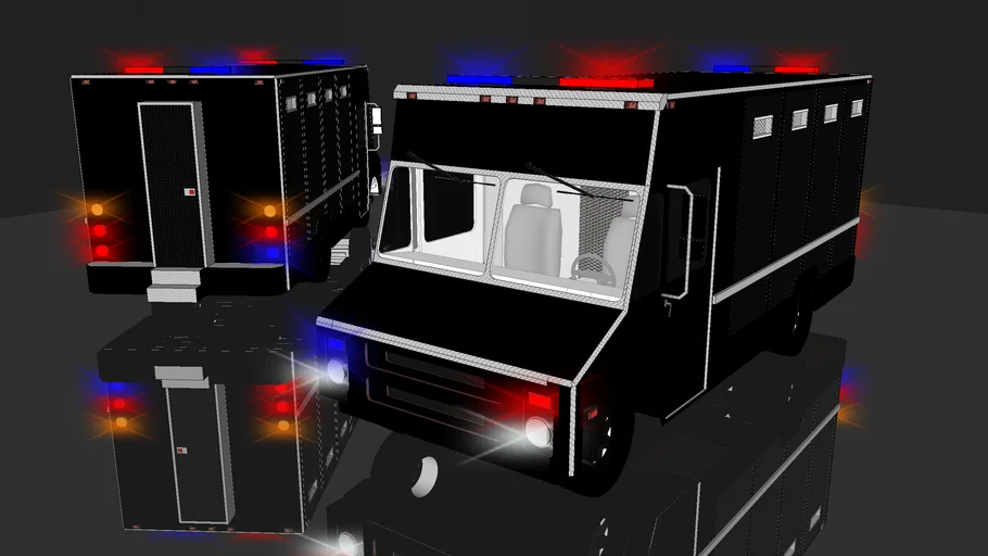 Prison Van | 3D Warehouse