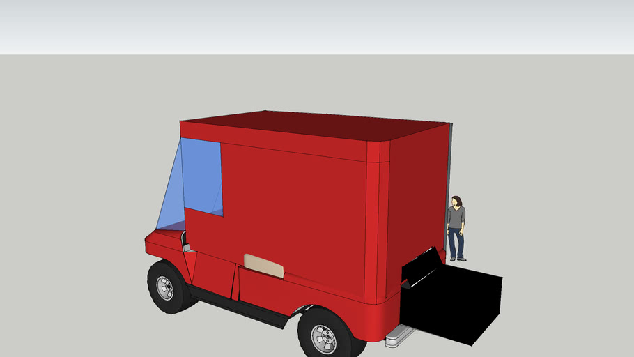 NEW POST VAN | 3D Warehouse