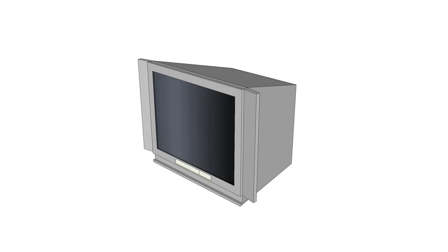 Loewe 68cm CRT Televison | 3D Warehouse