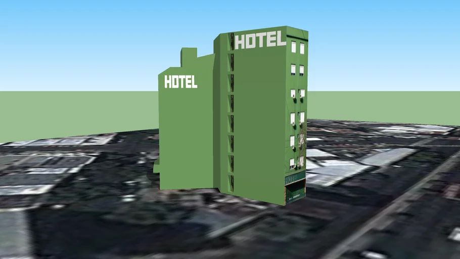 Hotel en Diagonal 80, La Plata | 3D Warehouse