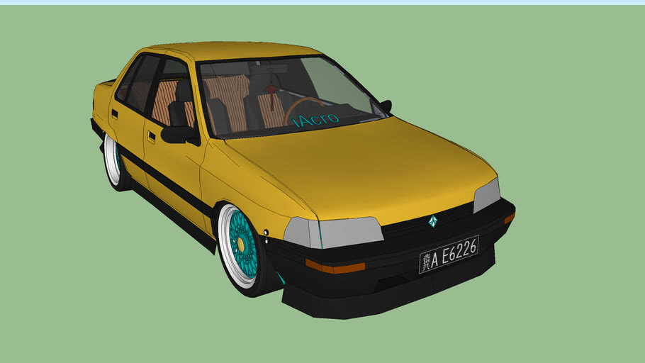 Daihatsu Charade G100 | 3D Warehouse