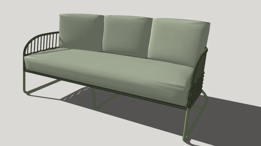 SOFÁ LOOP (A84XL180XP78) - DFL | 3D Warehouse