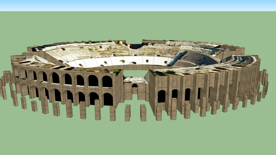 Anfiteatro Neroniano Flavio di Pozzuoli (NA) | 3D Warehouse