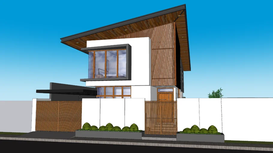 modern contemporary house | 3D Warehouse