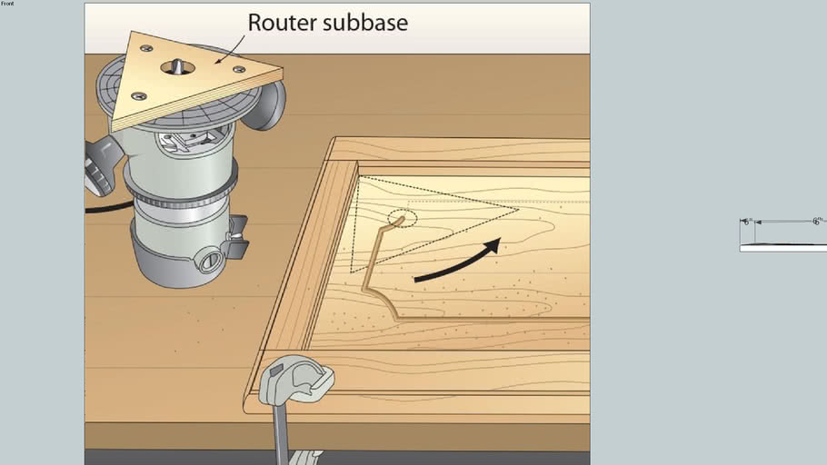 Router Sub Base | 3D Warehouse