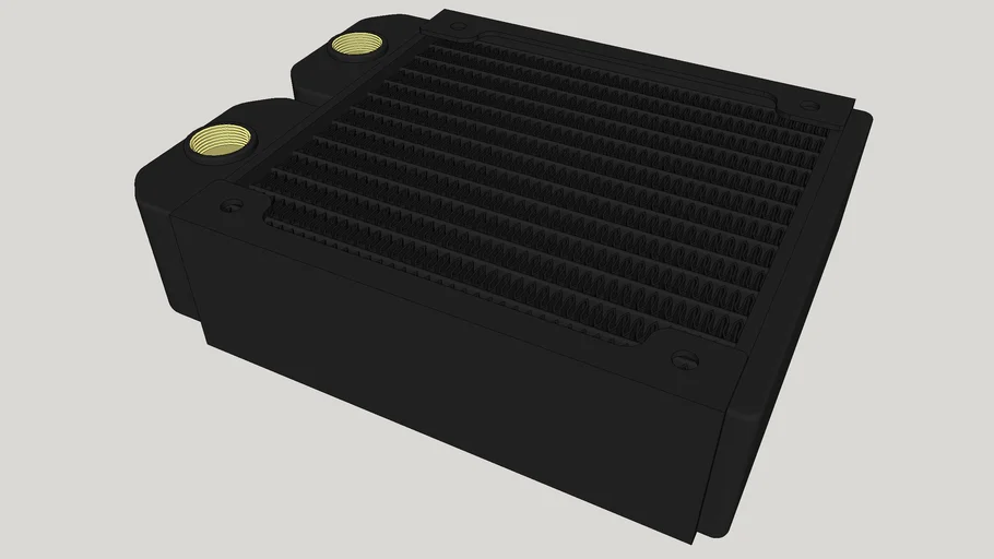 Radiador TSRP-BP40 120mm Freezmod | 3D Warehouse