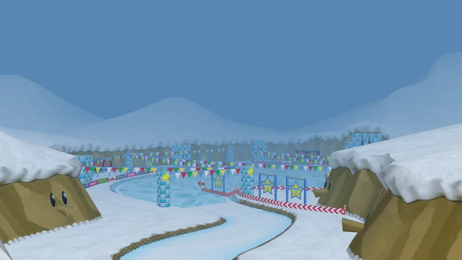 Sherbet Land (Mario Kart: Double Dash!!) | 3D Warehouse