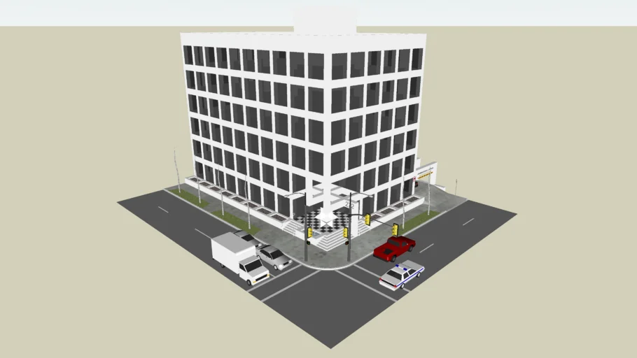 Office Building | 3D Warehouse