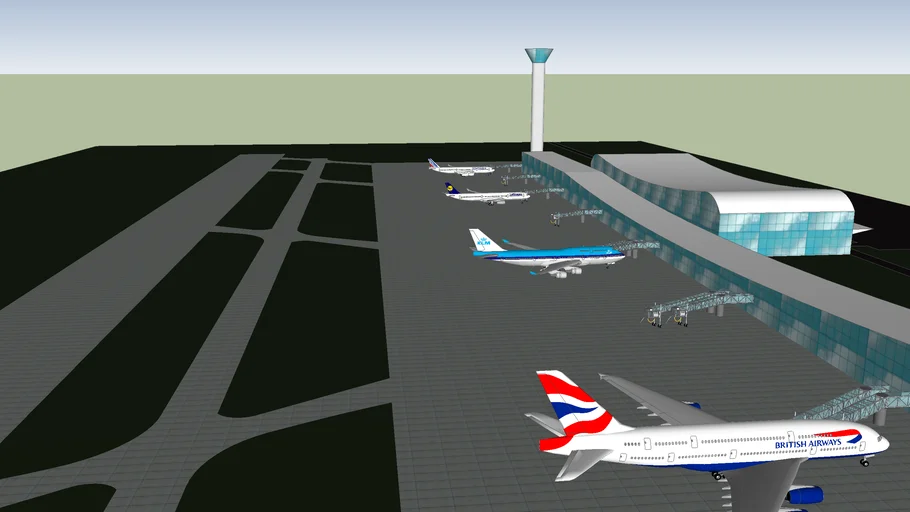 Airport | 3D Warehouse