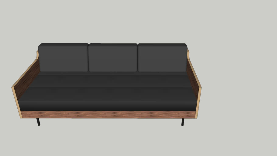 Gus Archive Sofa | 3D Warehouse