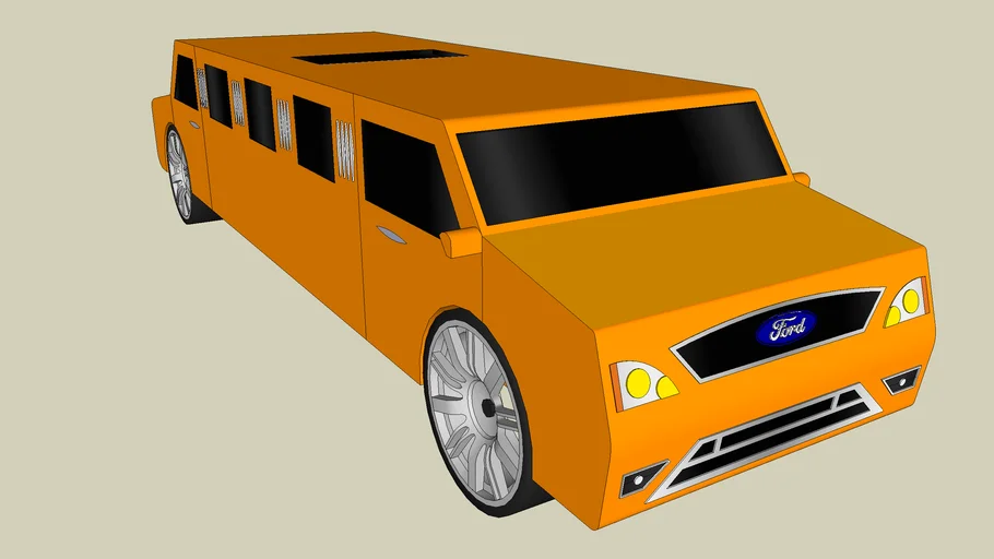 Ford Focus ST Limo | 3D Warehouse