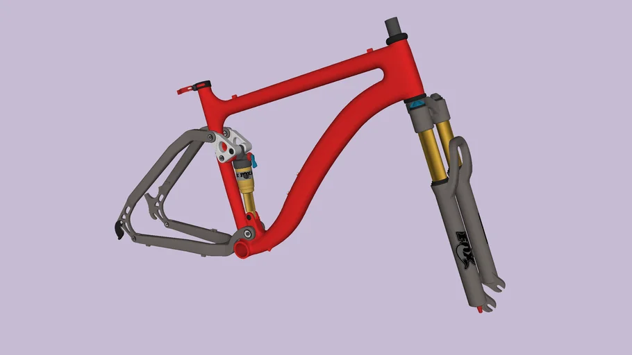 mtb frame and fork | 3D Warehouse