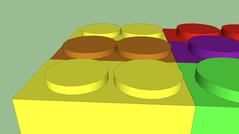 Colorful legos | 3D Warehouse