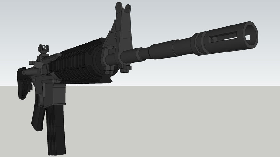 M4A1 Assault Rifle | 3D Warehouse