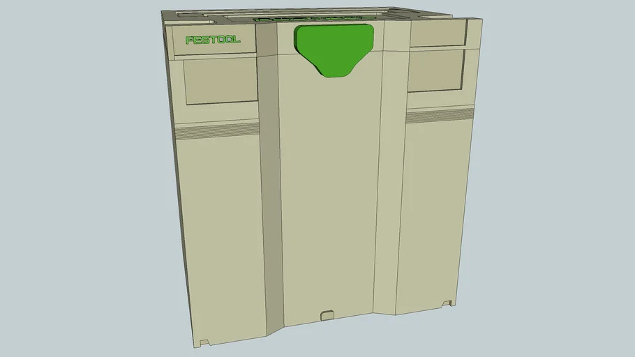 Festool Systainer T-Loc Sys5 | 3D Warehouse