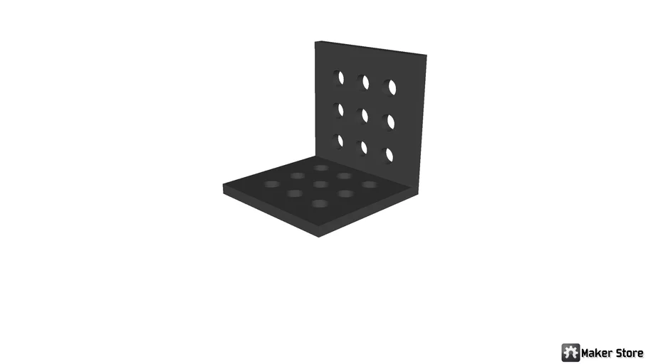Maker Store 40x40 L Bracket | 3D Warehouse