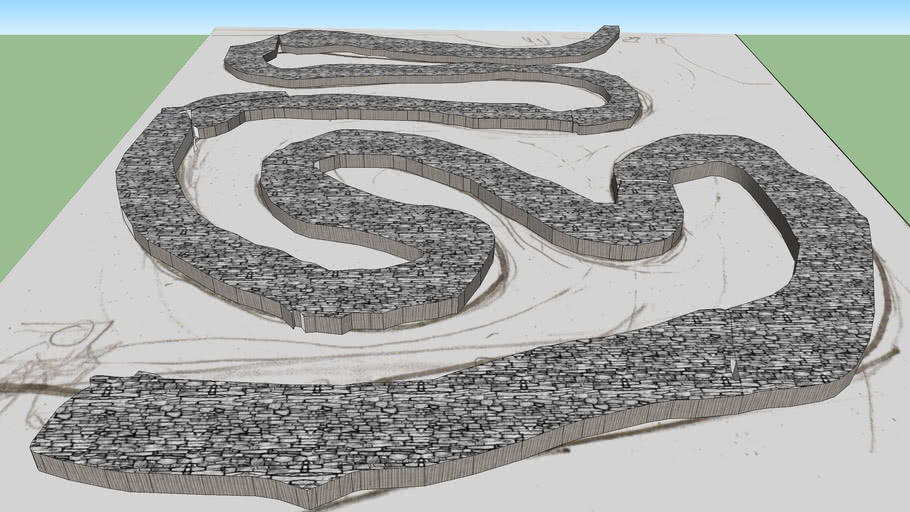 winding path | 3D Warehouse