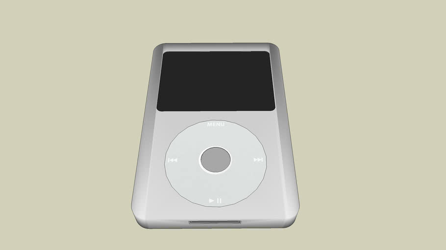 iPod Classic | 3D Warehouse