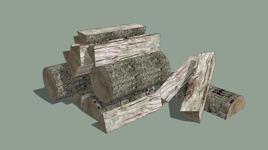 firewood logs | 3D Warehouse