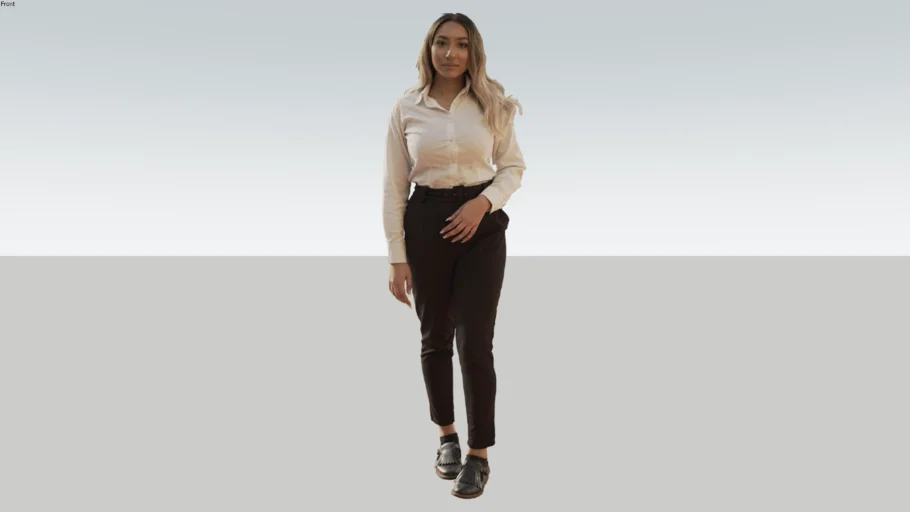 2D woman | 3D Warehouse