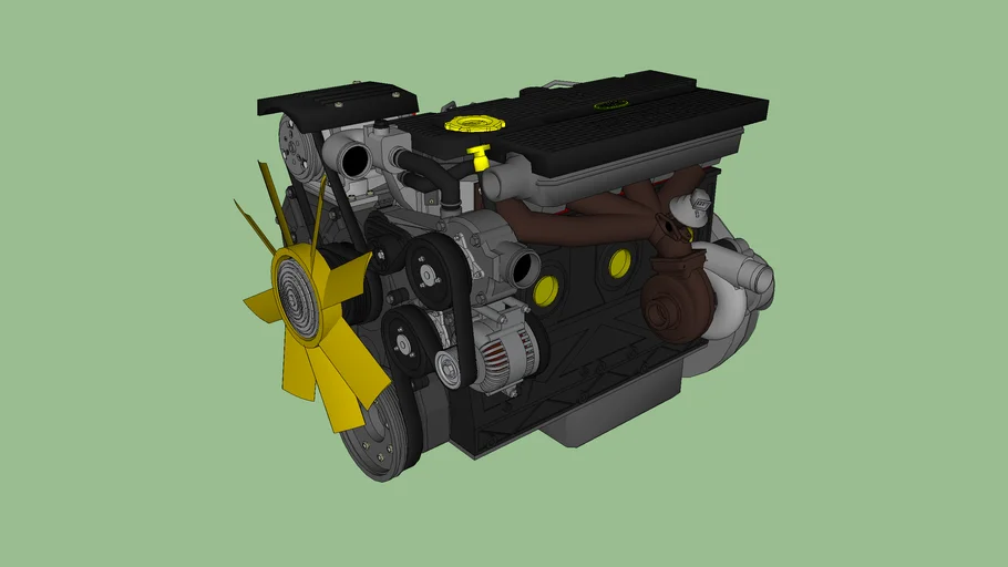 Land rover 300 TDi engine code16L and 23L (UPDATED 2-01-2018) | 3D ...