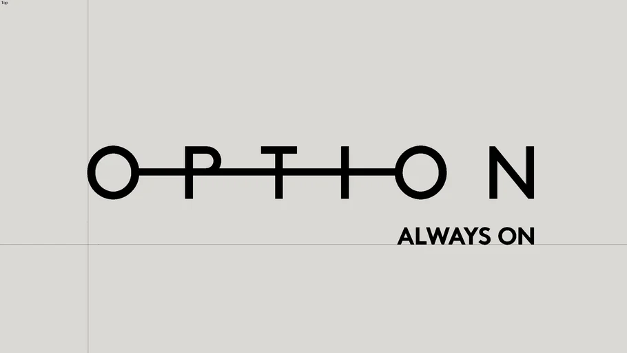 Option Logo | 3D Warehouse