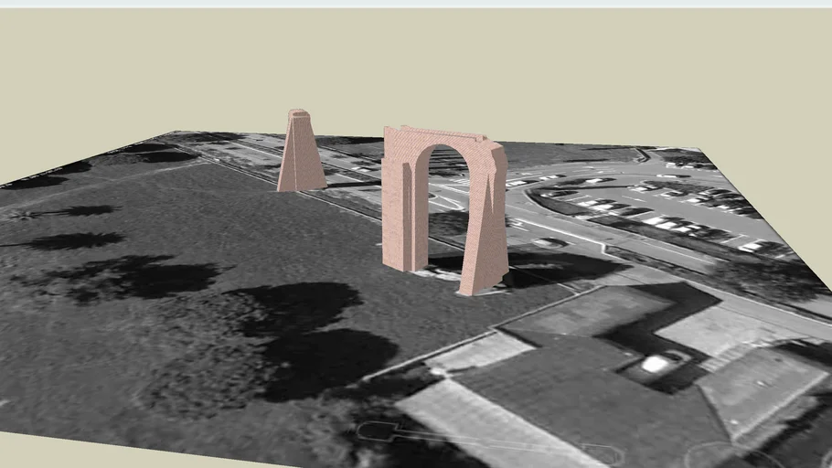 Roman aqueduct of Frejus (France) - Sector 2 | 3D Warehouse