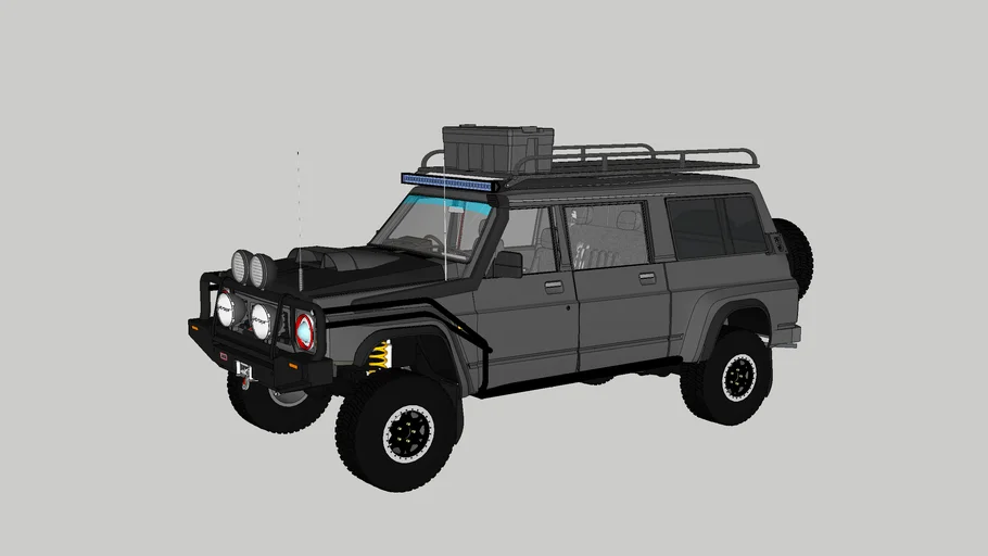 Nissan GQ patrol | 3D Warehouse