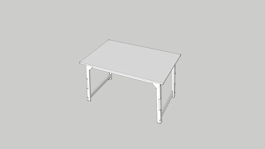 simple table | 3D Warehouse
