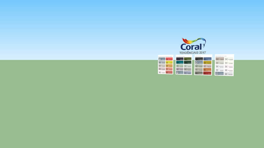 TINTA CORAL - TENDÊNCIAS 2017 | 3D Warehouse