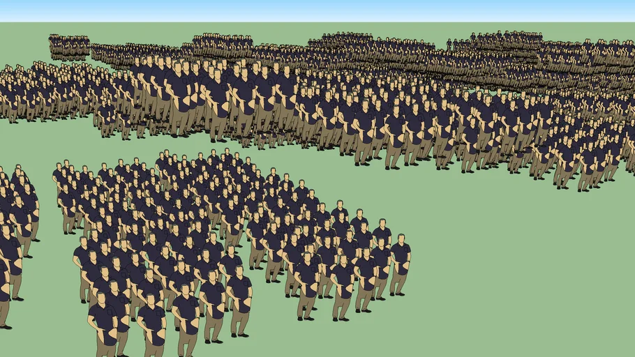 Real Man Army | 3D Warehouse