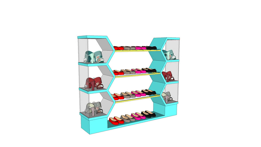 shoes display | 3D Warehouse