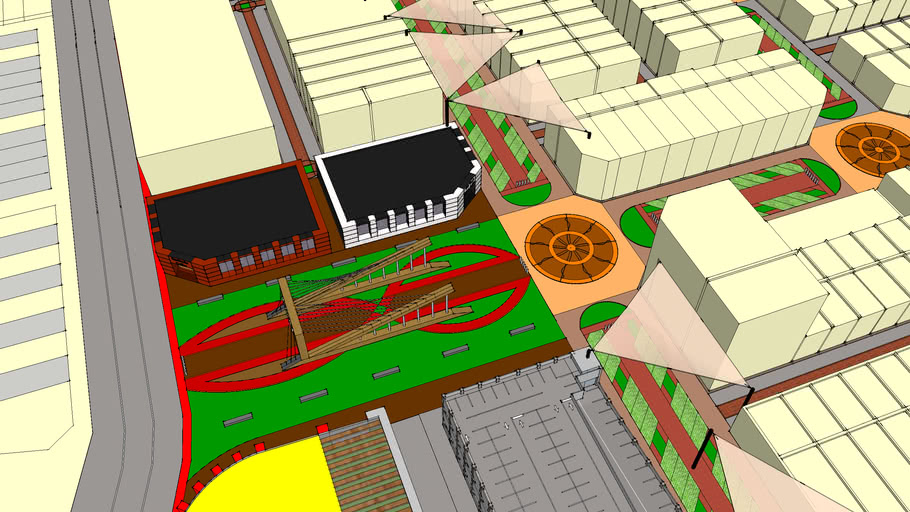 Landscape Township Design | 3D Warehouse