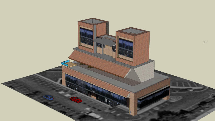 commercial complex | 3D Warehouse