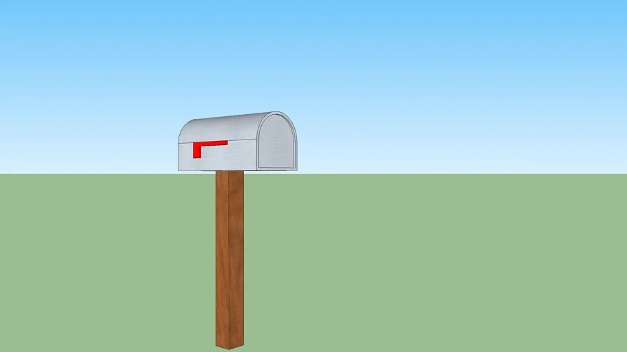 Ordinary mail box | 3D Warehouse