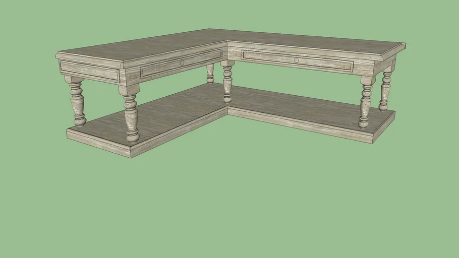 corner table | 3D Warehouse