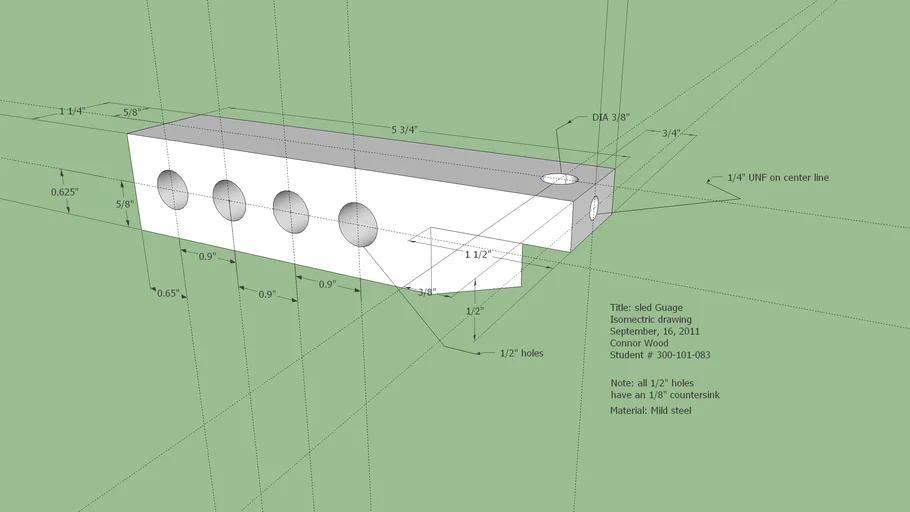 sled gauge | 3D Warehouse