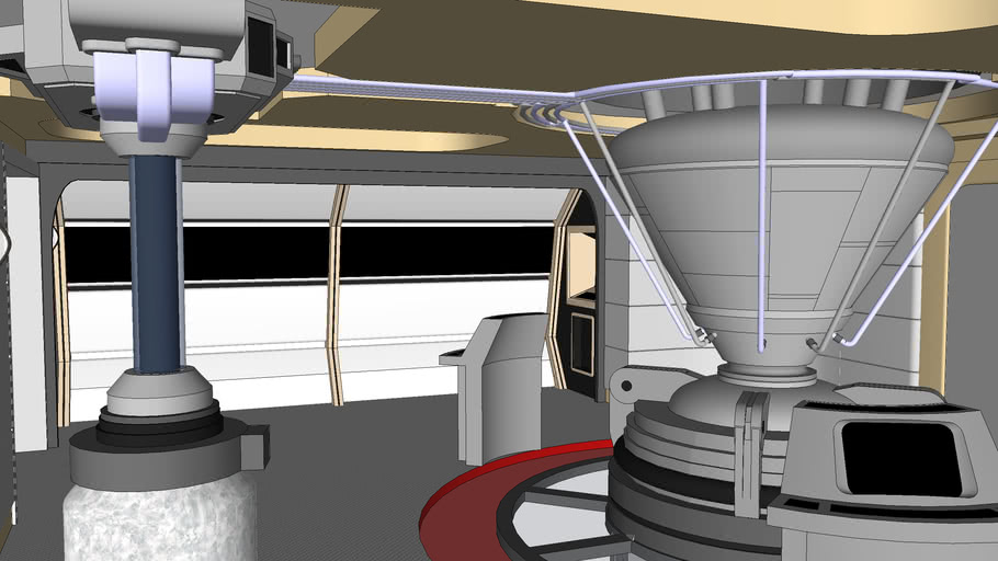 Matter Reactant Injector Room - USS ENTERPRISE D | 3D Warehouse