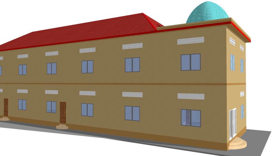 Islamic building (Two floors) | 3D Warehouse